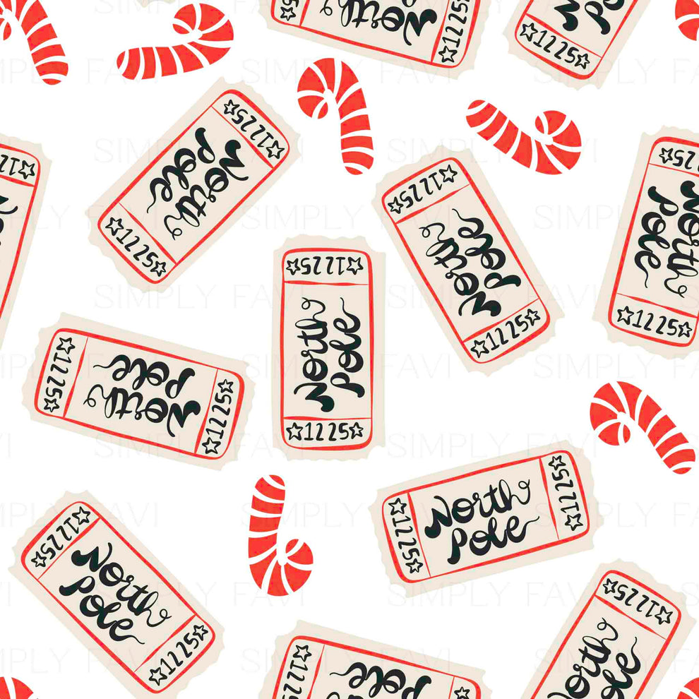 North Pole Ticket – Simply Favi