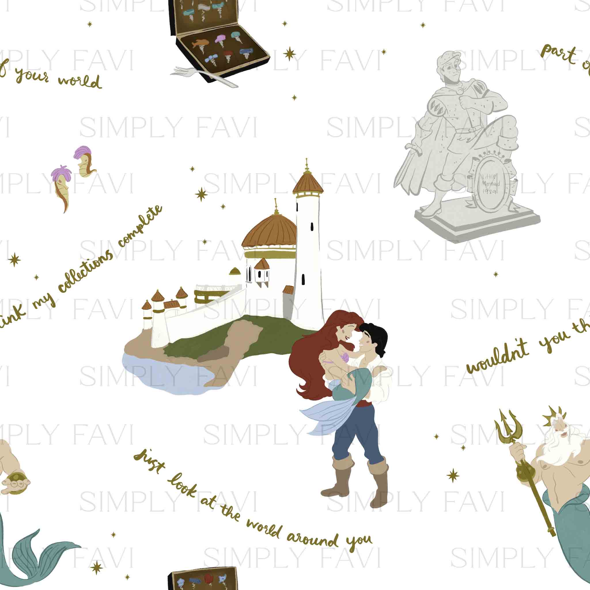 Princess 3.0 - Fish Tail Magic – Simply Favi