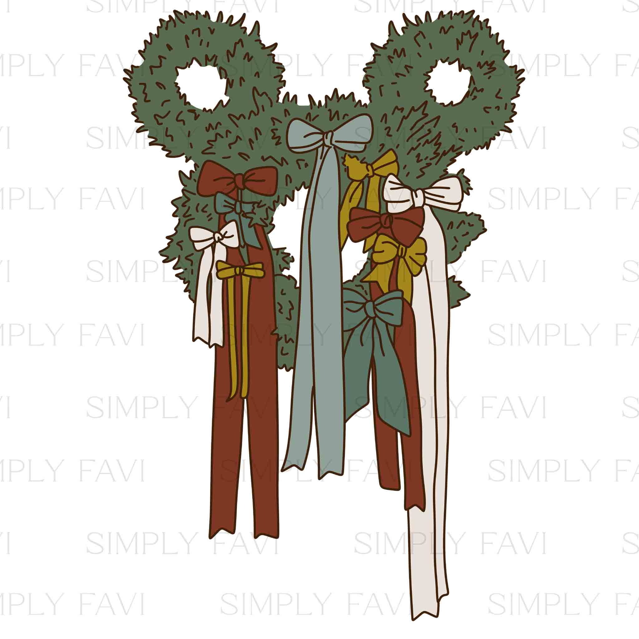 Magical Wreath - Traditional PNGs (SET) – Simply Favi