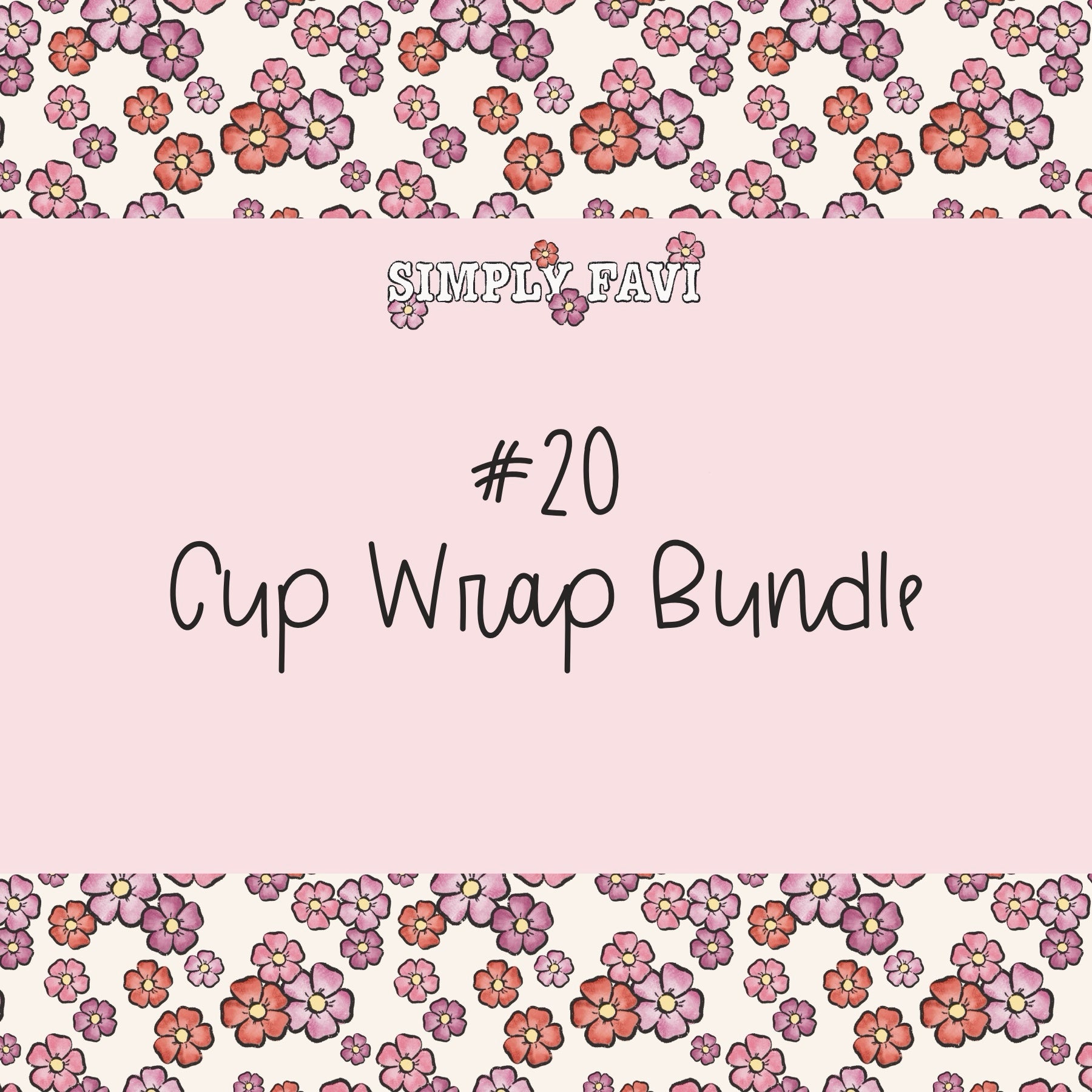#20 Cup Wrap (set of 14) – Simply Favi