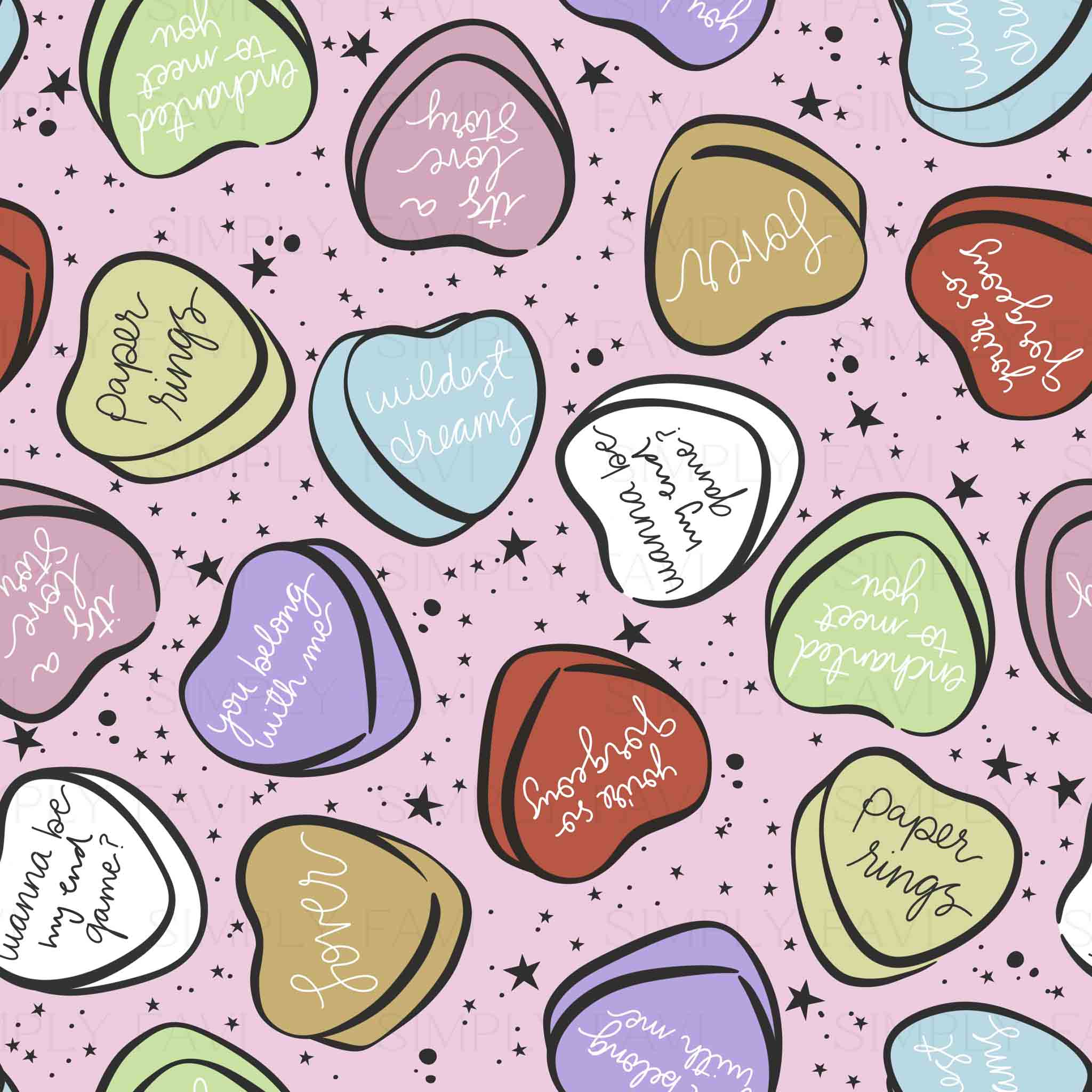 Swift Candy Hearts – ShopUnapolo